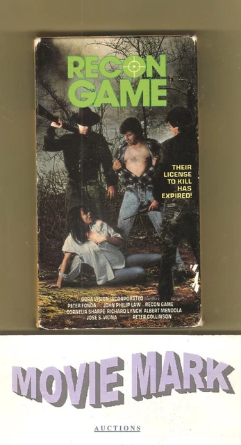 OPEN SEASON 1974 (Dura Vision) a.k.a. "Recon Game" Peter Fonda vhs ...