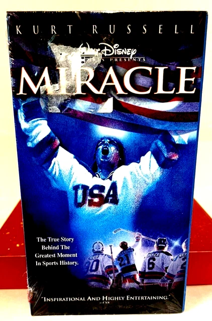VINTAGE WALT DISNEY Miracle Kurt Russell VHS 2004 Factory Sealed Family ...