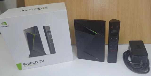 NVIDIA SHIELD TV Pro 2019 Box AI Upscaling 4K HDR Dolby Vision Android ...