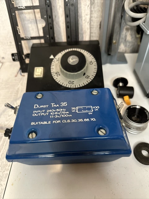 DURST M301ENLARGER WITH CLS35 Colour & TRA35 Transformer, Minolta Lens + Accs £159.99 - PicClick UK