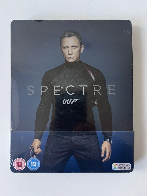 007 JAMES BOND Spectre Uk Exclusive 4K Uhd Blu Ray Steelbook New In ...