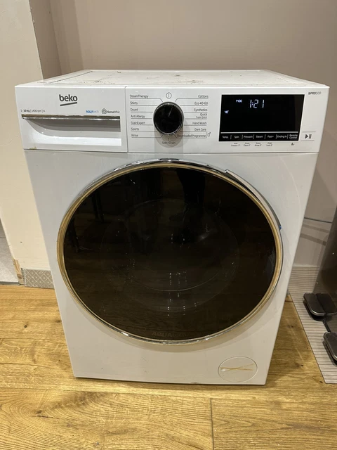 BEKO B5W51041AW WASHING Machine 10kg 1400rpm – Working / Not Draining ...