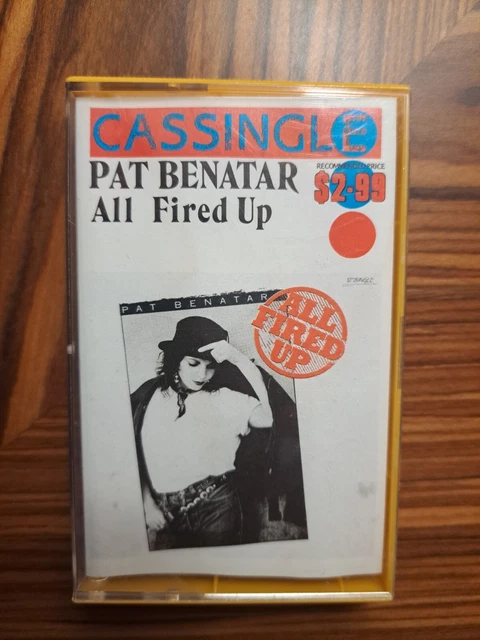 PAT BENATAR ALL FIRED UP Australian Cassette Single Rare Great ...