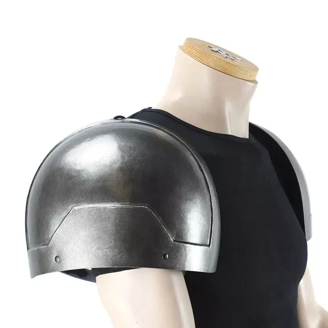 MEDIEVAL PAIR OF Shoulder Armor Larp Gothic Steel Cosplay Costume ...