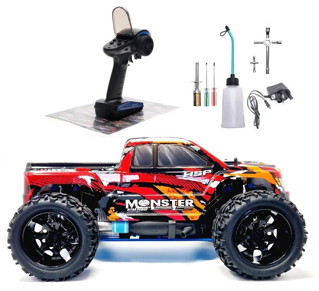 PETROL NITRO RC Car Truck *THE BEAST* Remote Control Car With Nitro ...