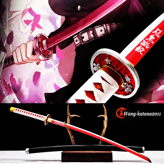 DEMON SLAYER SWORD 鬼滅之刃 Tsuyuri Kanao Sharp Japanese Samurai Katana ...