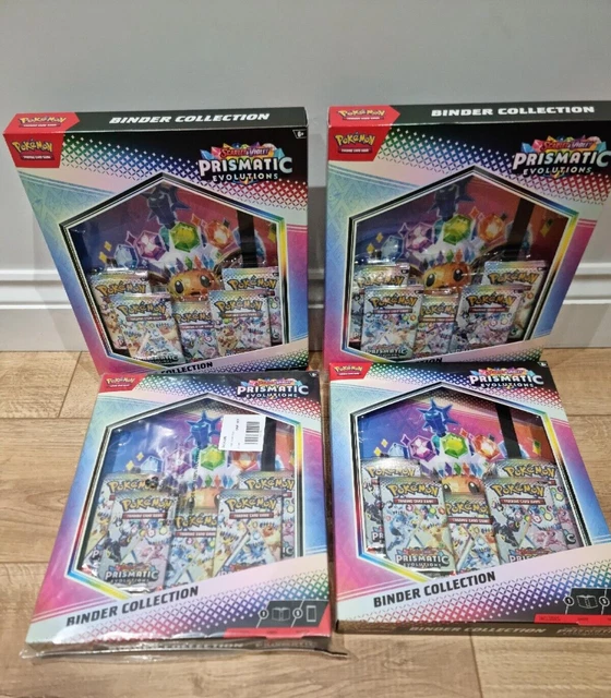 POKÉMON TCG Scarlet & Violet Prismatic Evolutions - Binder Collection 📦 ...