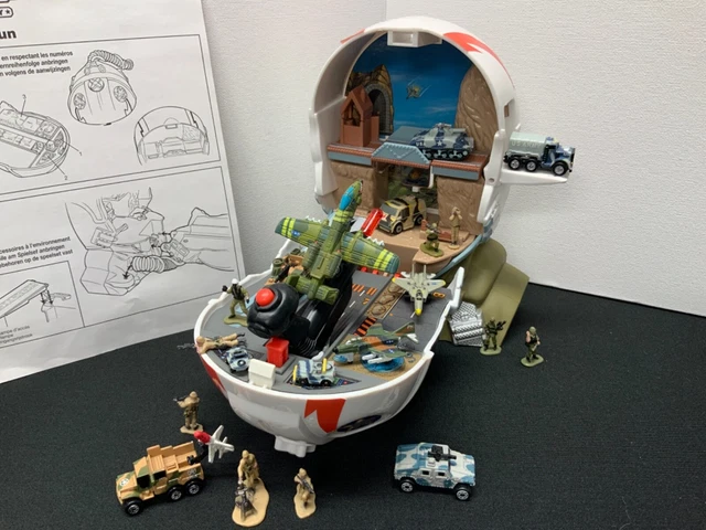 MICRO MACHINES COMPLETE++MILITARY Top Gun Pilot micro playset £93.56 ...