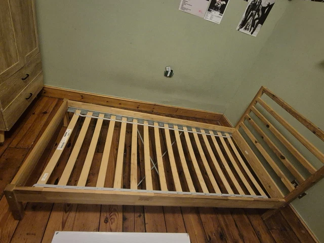 IKEA TARVA SINGLE Bed Frame Good Condition £47.50 - PicClick UK