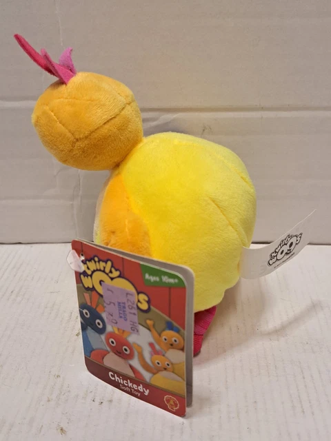 CBEEBIES TWIRLY WOOS Chickedy Chick Soft Plush new with tags rare ...