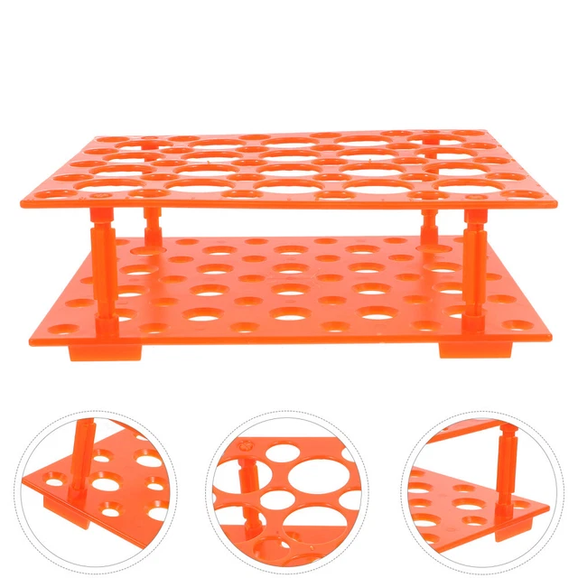 DETACHABLE TUBE RACKS Laboratory Centrifuge Test Tubes Orange £13.68 ...