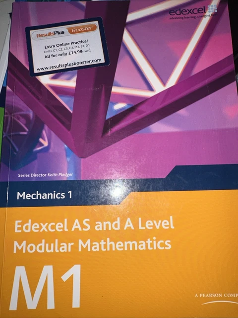 EDEXCEL AS A Level Modular Mathematics M1 Mechanics Book Exam Revision ...