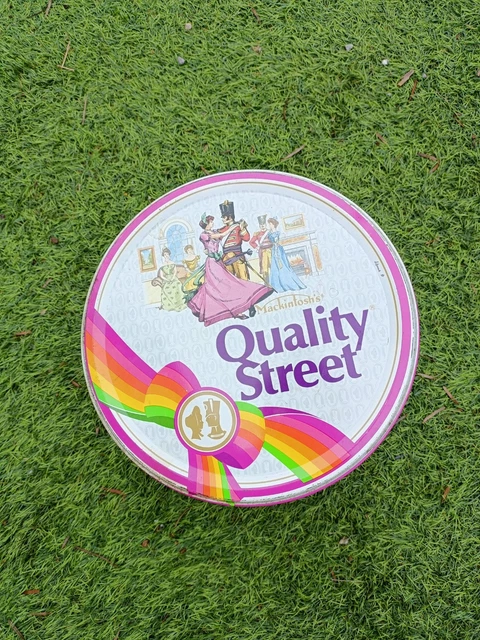 VINTAGE LARGE QUALITY Street Tin 1970’s Classic Mackintosh’s Chocolates ...