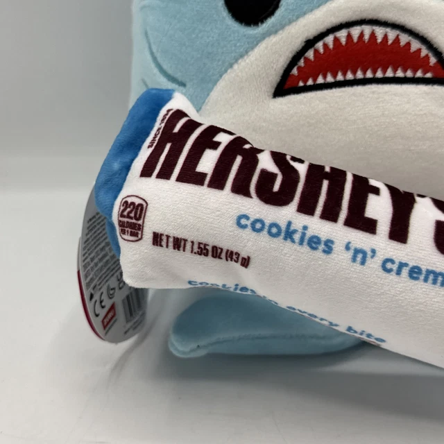 ZURU SNACKLES SERIES 2 Shark Hersheys Plush Soft Toy 25cm Cookie N ...