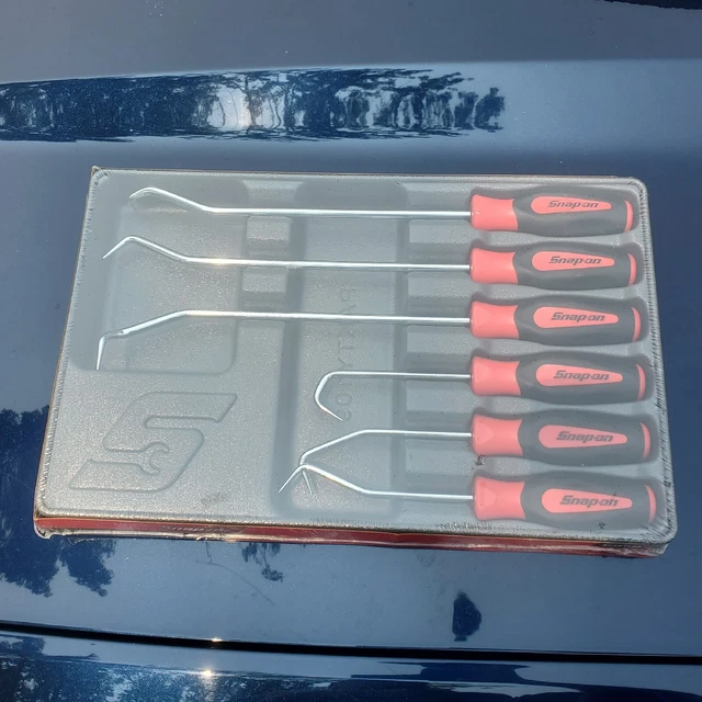 *NEW* SNAP ON 6-pc Red Soft Grip Radiator Hose Pick Set SGRHT6BR £170.10 - PicClick UK