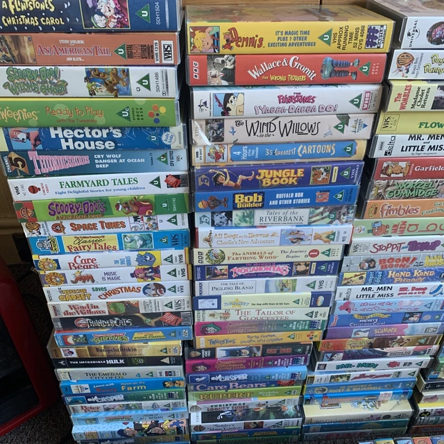 CLEARANCE KIDS CHILDREN'S VHS Video Tapes - £5 p&p for unlimited films ...