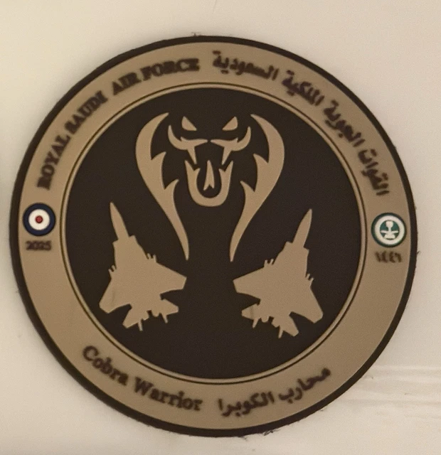 COBRA WARRIOR - Royal Saudi Air Force - Cobra Warrior 25-1 PVC exercise ...