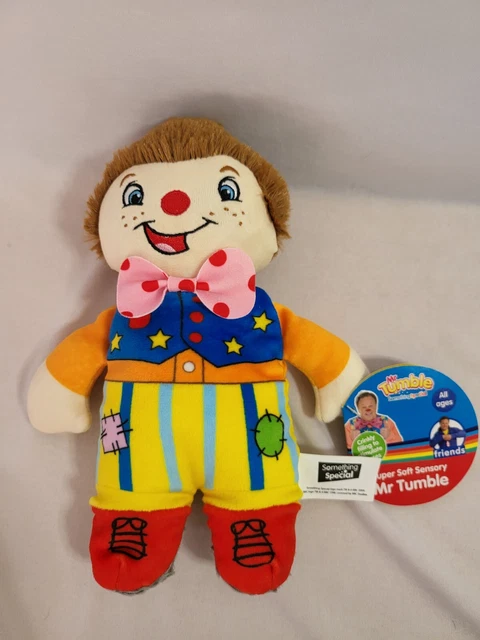 MR TUMBLE SUPER Soft Sensory Soft Plush Toy 24cm Tall BNWT £7.49 ...