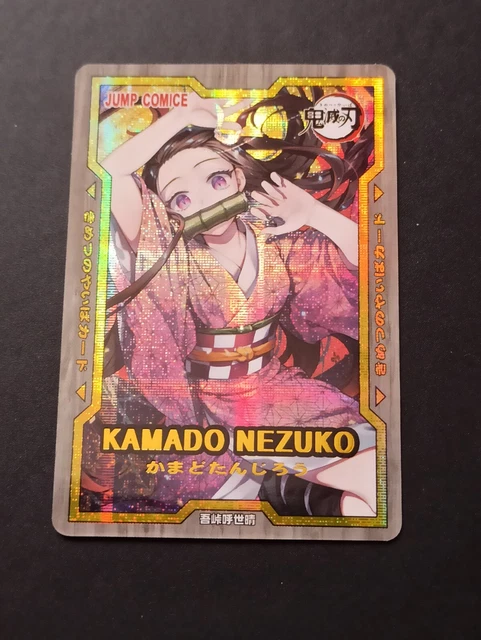 CARTE MANGA DEMON Slayer Nezuko Kamado PR Ultra Rare EUR 29,90 ...