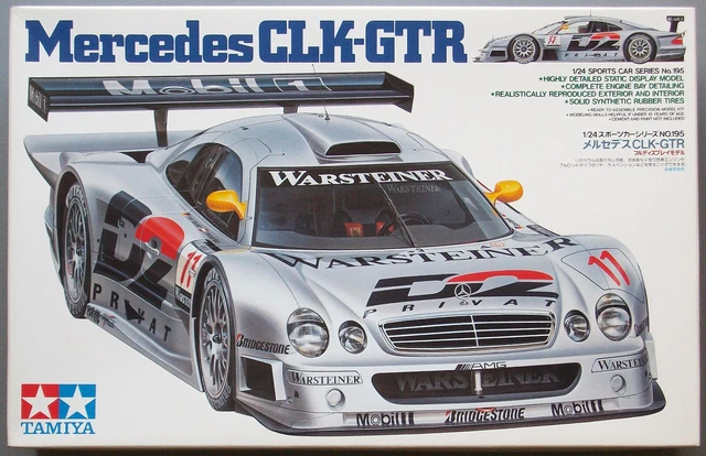 TAMIYA 24195, MERCEDES CLK-GTR, FIA-GT, 1:24, "Bernd Schneider" EUR 69 ...