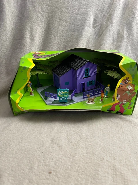 RARE VINTAGE SCOOBY doo Haunted House Playset by Boley with sound BOXED ... RARE VINTAGE SCOOBY doo Haunted House Playset by Boley with sound BOXED ...