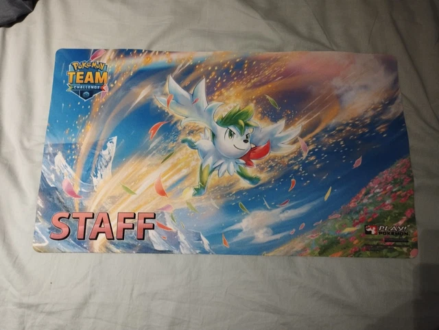 POKÉMON PLAYMAT SHAYMIN Team Challenge STAFF EUR 49,99 - PicClick FR
