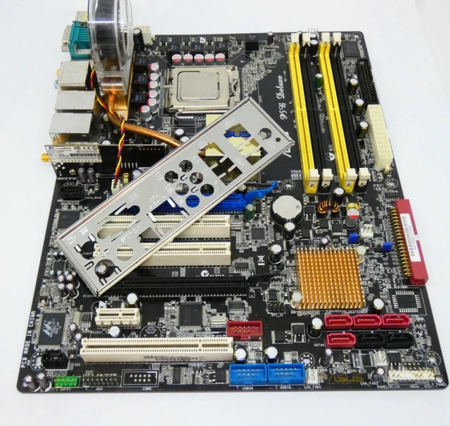 CARTE MÈRE ASUS P5B Deluxe Rev1.04G socket 775 avec processeur Intel ...