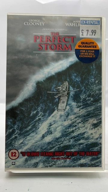 THE PERFECT STORM Big Box Ex-Rental VHS Cassette Tape £9.99 - PicClick UK