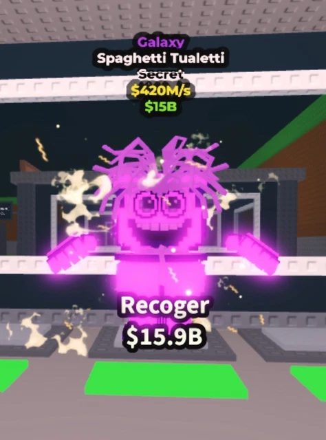 ROBLOX STEAL A Brainrot Spaghetti Tualetti Galaxy 420M/s $420.36 ...