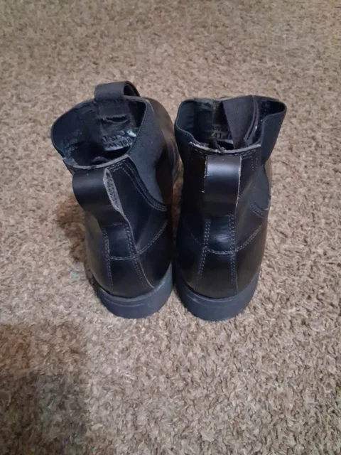 ADDISON MENZ MILITARY still toll molders ankle boot made in the USA Sz ...