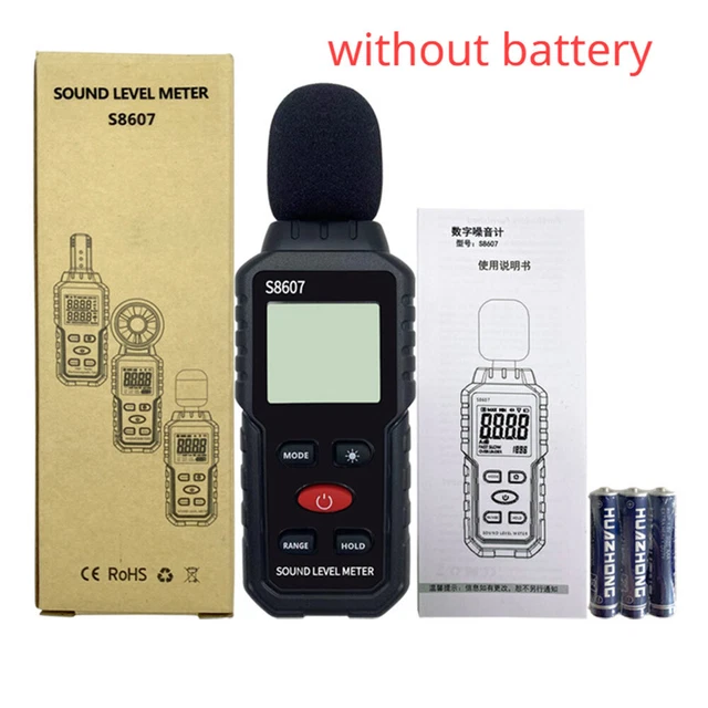 Portable Sound Level Meter 30~130db Digital Noise Decibel Detector Handheld Uk £12 79 Picclick Uk