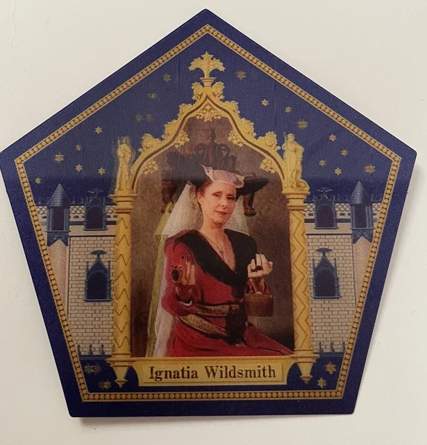 NEW HARRY POTTER chocolate frog card Bridget Wenlock & Ignita Wildsmith ...