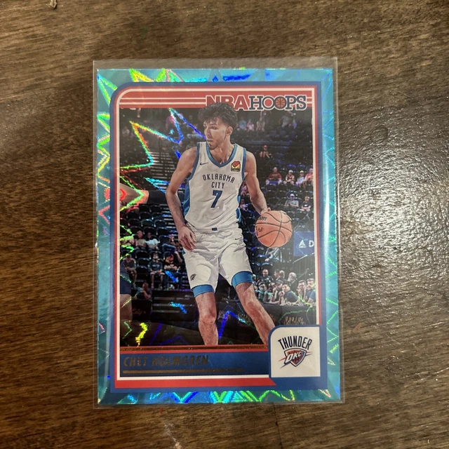 2023-2024 NBA HOOPS CHET HOLMGREN #24 Teal Explosion OKC Thunder EUR 5 ...