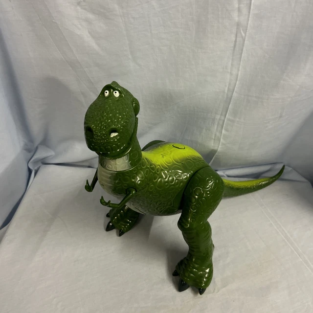 DISNEY STORE - Toy Story Talking Doll Action Figure - Rex - Green £14. ...