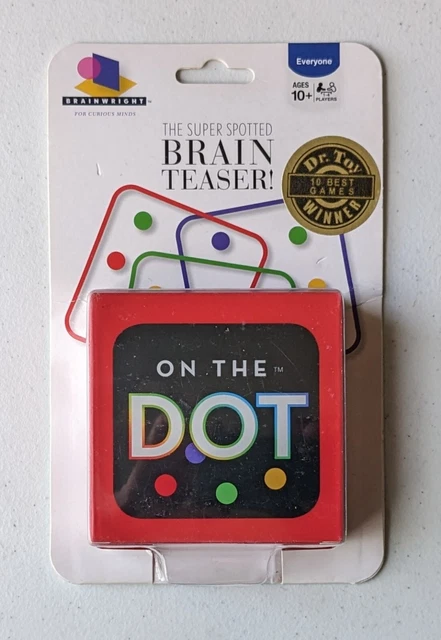 NEW BRAINWRIGHT ON The Dot The Super Spotted Brain Teaser Dr Toy Winner ...