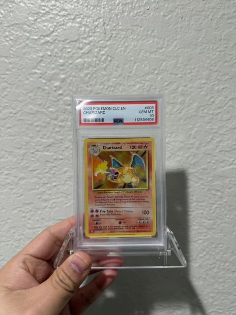 2023 POKEMON CLC-CLASSIC Charizard & Ho-Oh Ex Deck #003 Charizard Psa ...