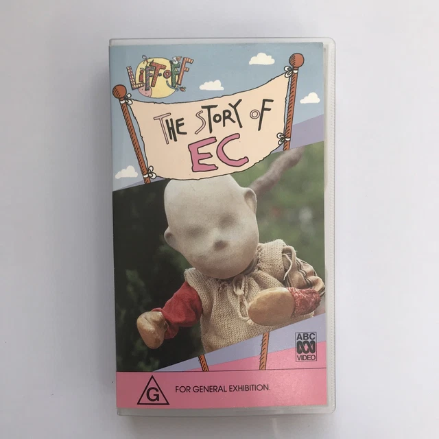 LIFT OFF: THE Story of EC & 3 Other Rare ABC Kids TV Shows VHS Cassette ...