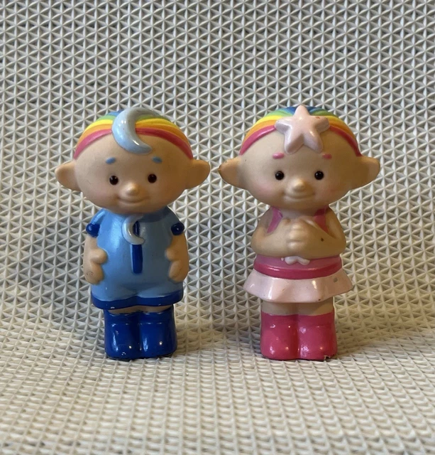 CBEEBIES CLOUD BABIES Toy Figures. Rare. Baba Pink & Baba Blue. £13.20 ...
