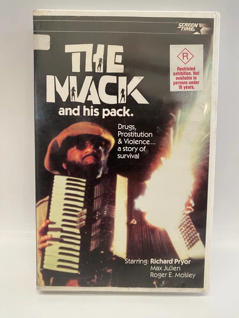 THE MACK RARE CBS Fox VHS Video cult 70s blaxploitation black action ...