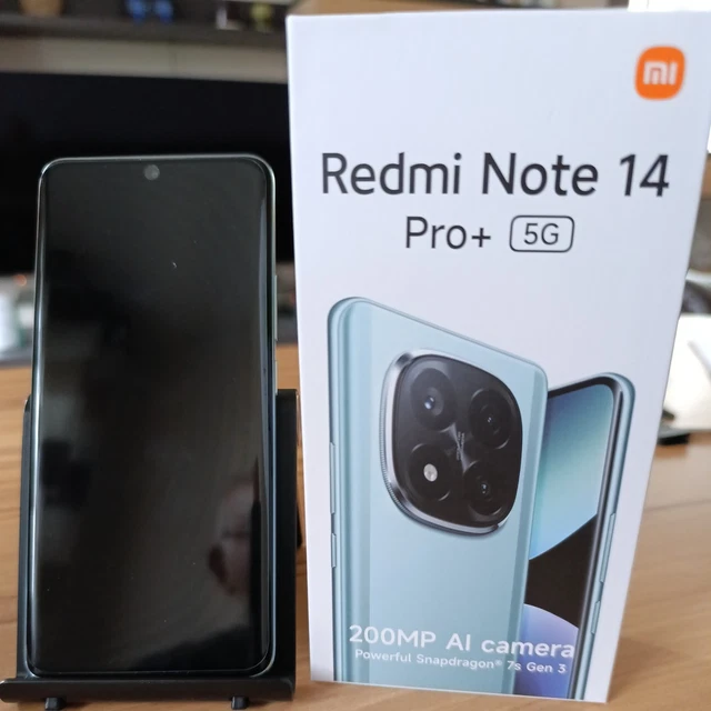 XIAOMI REDMI NOTE 14 Pro+ (Plus) 8GB/256GB Frost Blue NEU & OVP EUR 244 ...