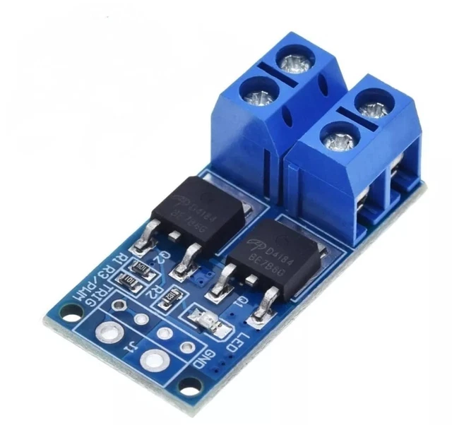 400W MOSFET MODUL PWM 5-36V 15A LED Motor Control Power Arduino ESP ...