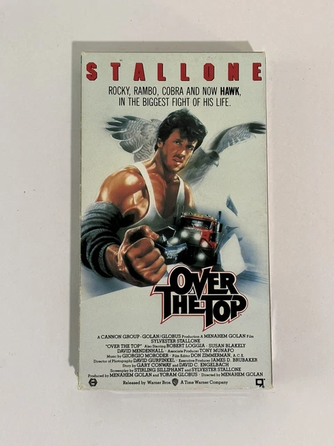 OVER THE TOP (VHS, 1987) Sylvester Stallone Rare Action Arm Wrestling ...