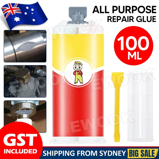 ALL-PURPOSE REPAIR GLUE Metal Cold Welding Industrial Glue Casting ...