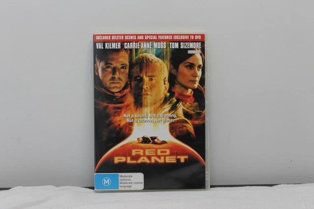 RED PLANET - DVD - Val Kilmer Carrie-Anne Moss R4 PAL - FastPost Au ...