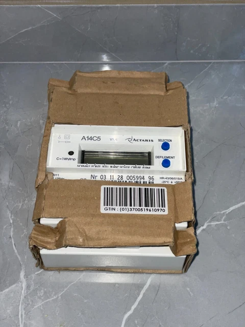EDF ERDF ACTARIS 230V 90A Single-Phase Digital Electric Meter NEW £106. ...