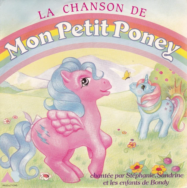 BANDE ORIGINALE DU DESSIN ANIME MON PETIT PONEY - VINYL 45 tours SP EUR ...
