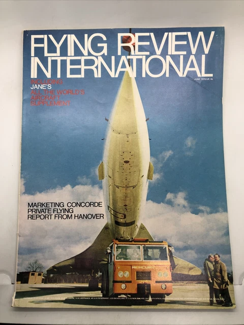 FLYING REVIEW INTERNATIONAL Magazine June 1970 £22.07 - PicClick UK