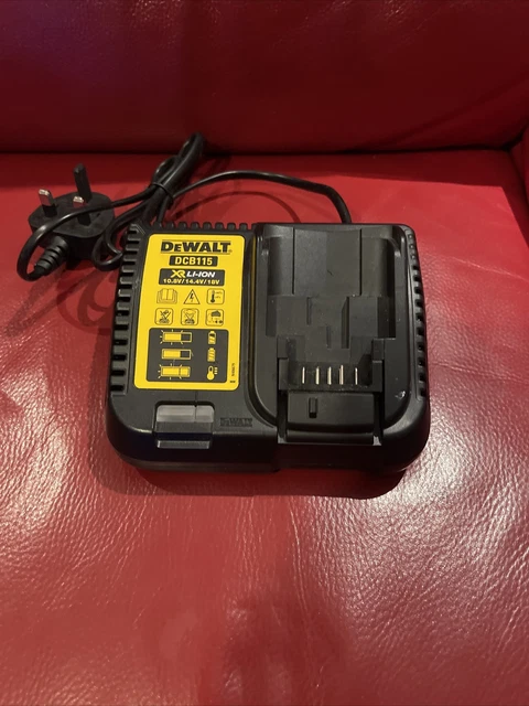 DEWALT DCB115 XR Multi Voltage Li-Ion Battery Charger 10.8V, 14.4V ...