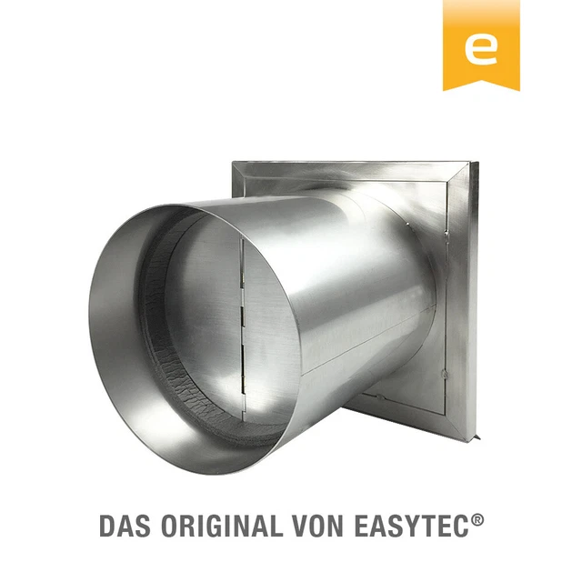 EASYTEC EDELSTAHL AUSSENJALOUSIE rund DN 100 mm / Ø 97 mm | Dunstabzug Klima EUR 97,99 - PicClick DE
