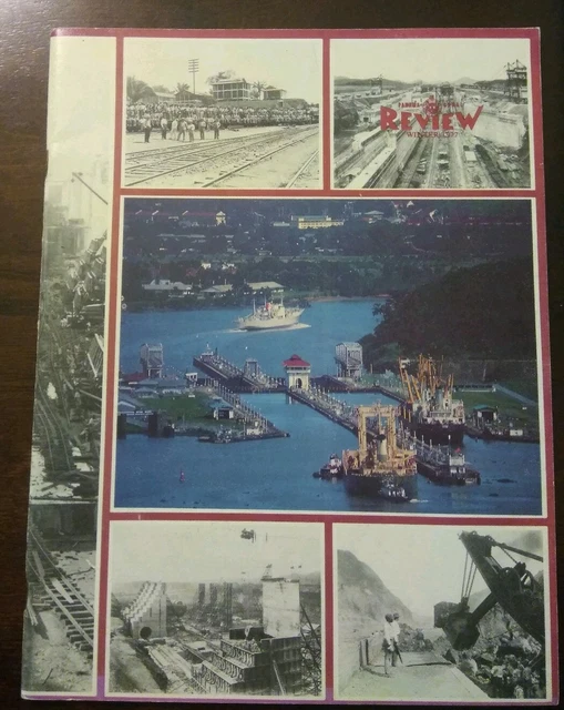 Panama Canal Review Winter 1977 Governor Harold R Parfitt Vg Vintage